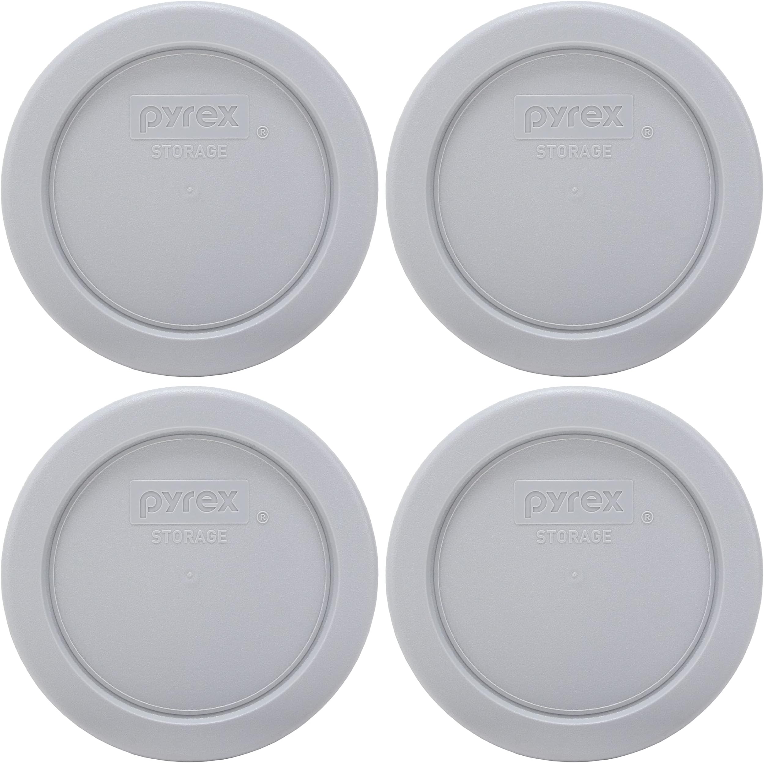 Amazon.com: Pyrex 1 Cup Round Plastic Cover Lids, 6-Pack, Dark Blue ...