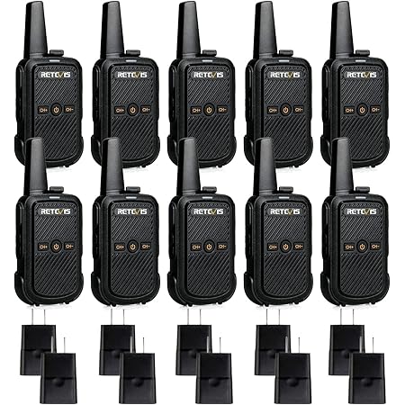 Amazon.com: Retevis RT15 Radios Walkie Talkies 20 Pack, Business 2 Way ...