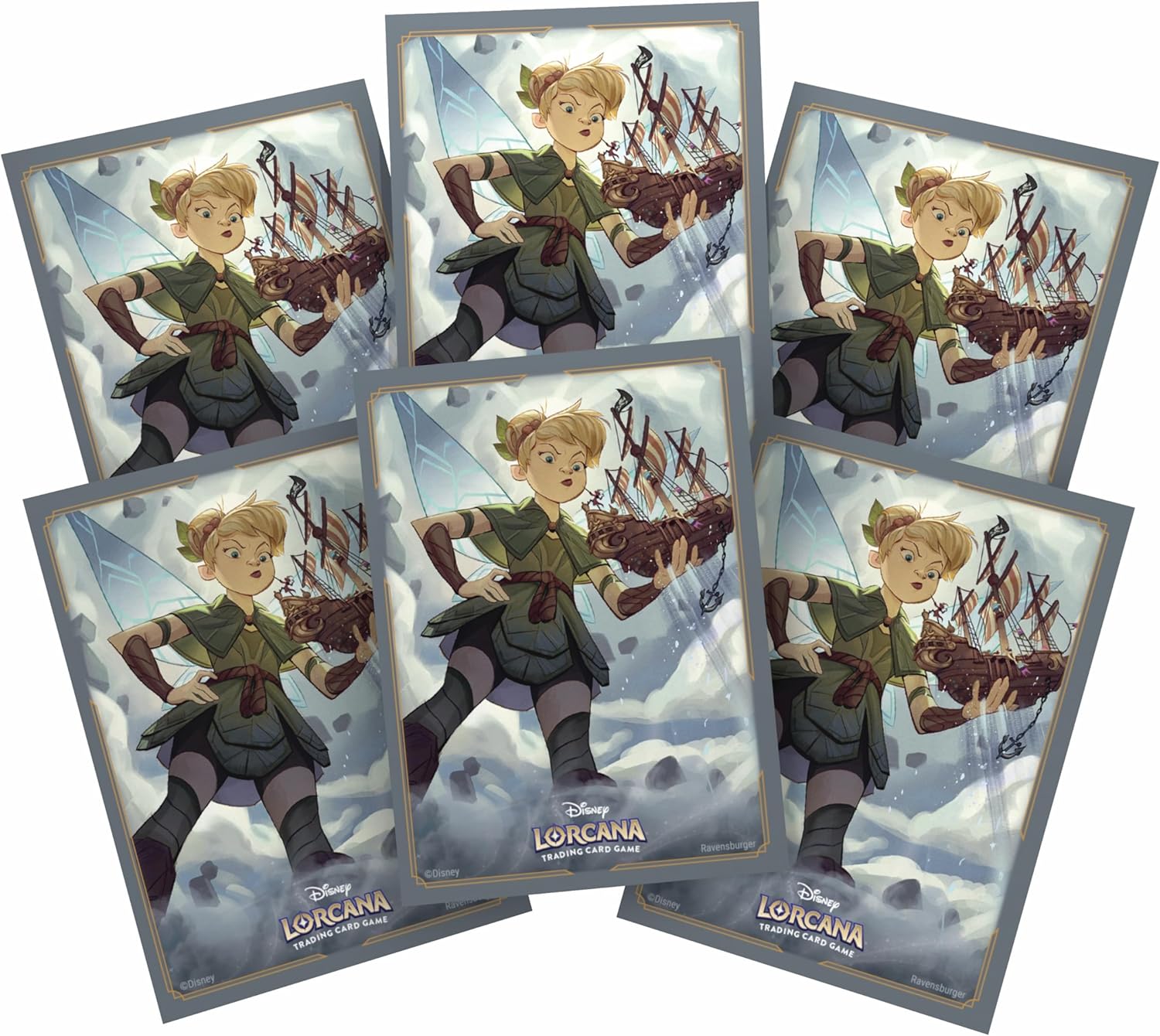 Amazon.com: Ravensburger Disney Lorcana TCG Card Sleeves Featuring ...