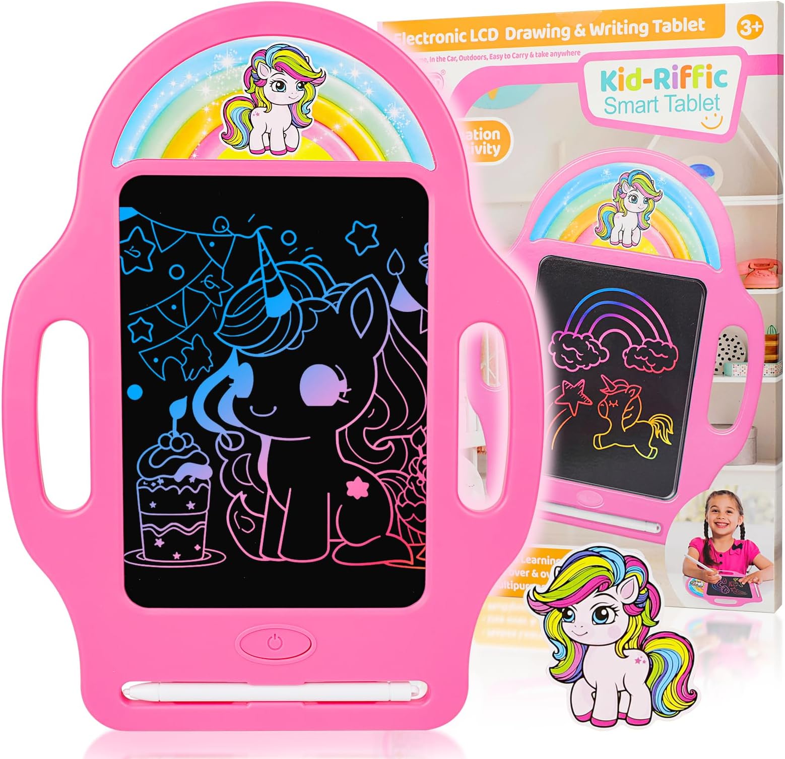 Amazon.com: LAEBULD LCD Writing Tablet for Kids - 8.5 Inch Drawing ...