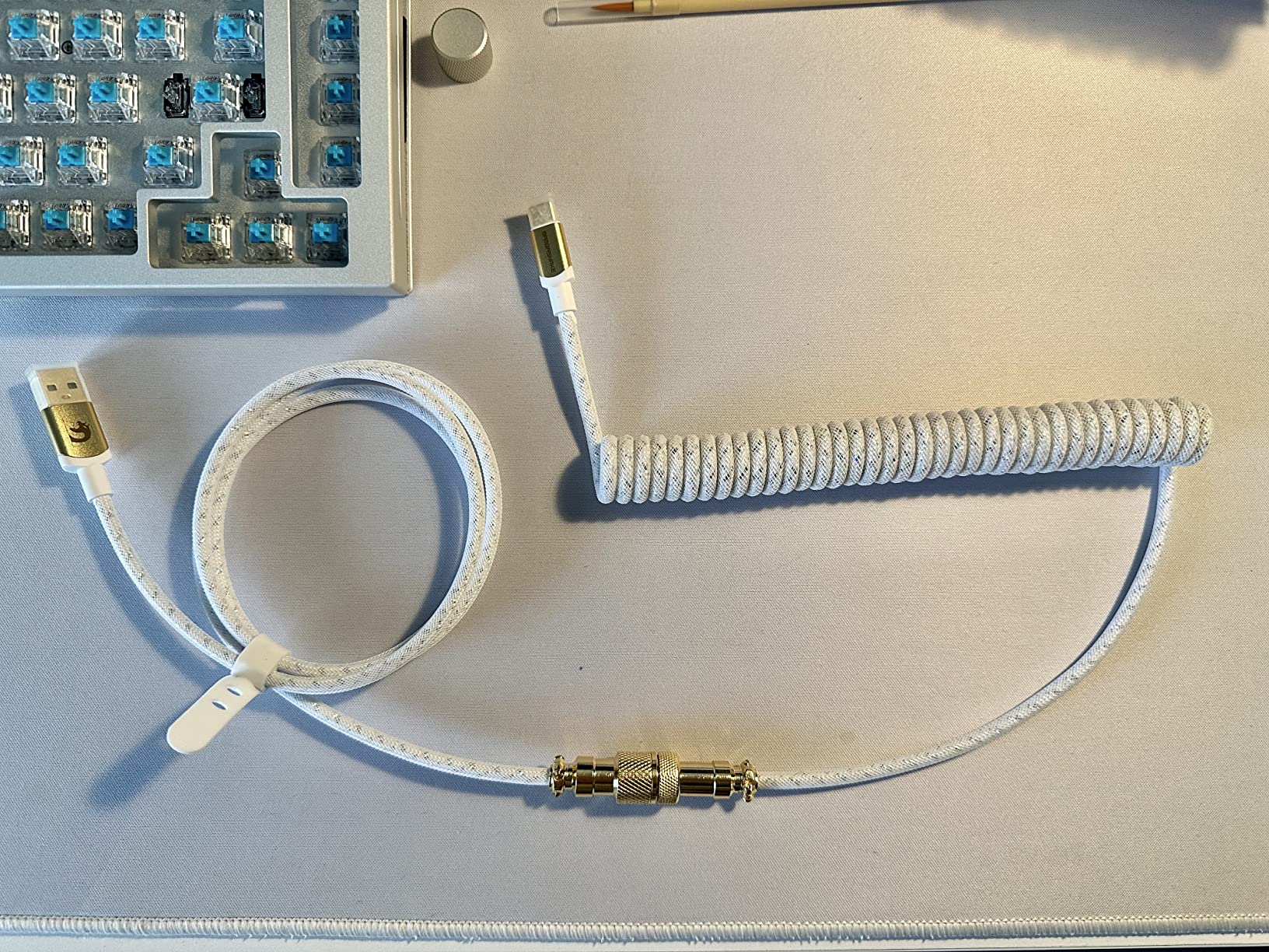 $4/mo - Finance ZIYOU LANG C03 Custom Coiled USB C to A Cable with ...