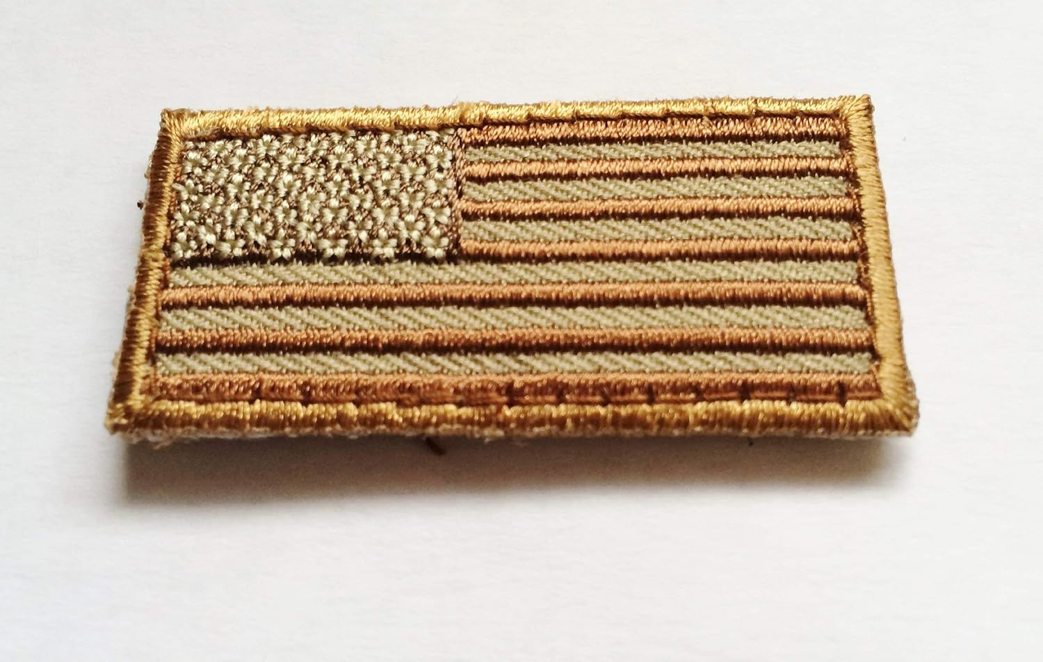 Amazon.com: Tan Tactical Mil-spec Monkey MSM Us Flag Mini Patch : Arts ...