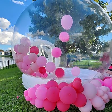 Amazon.com: Transparent 10FT Inflatable Bubble House with Bouncing ...