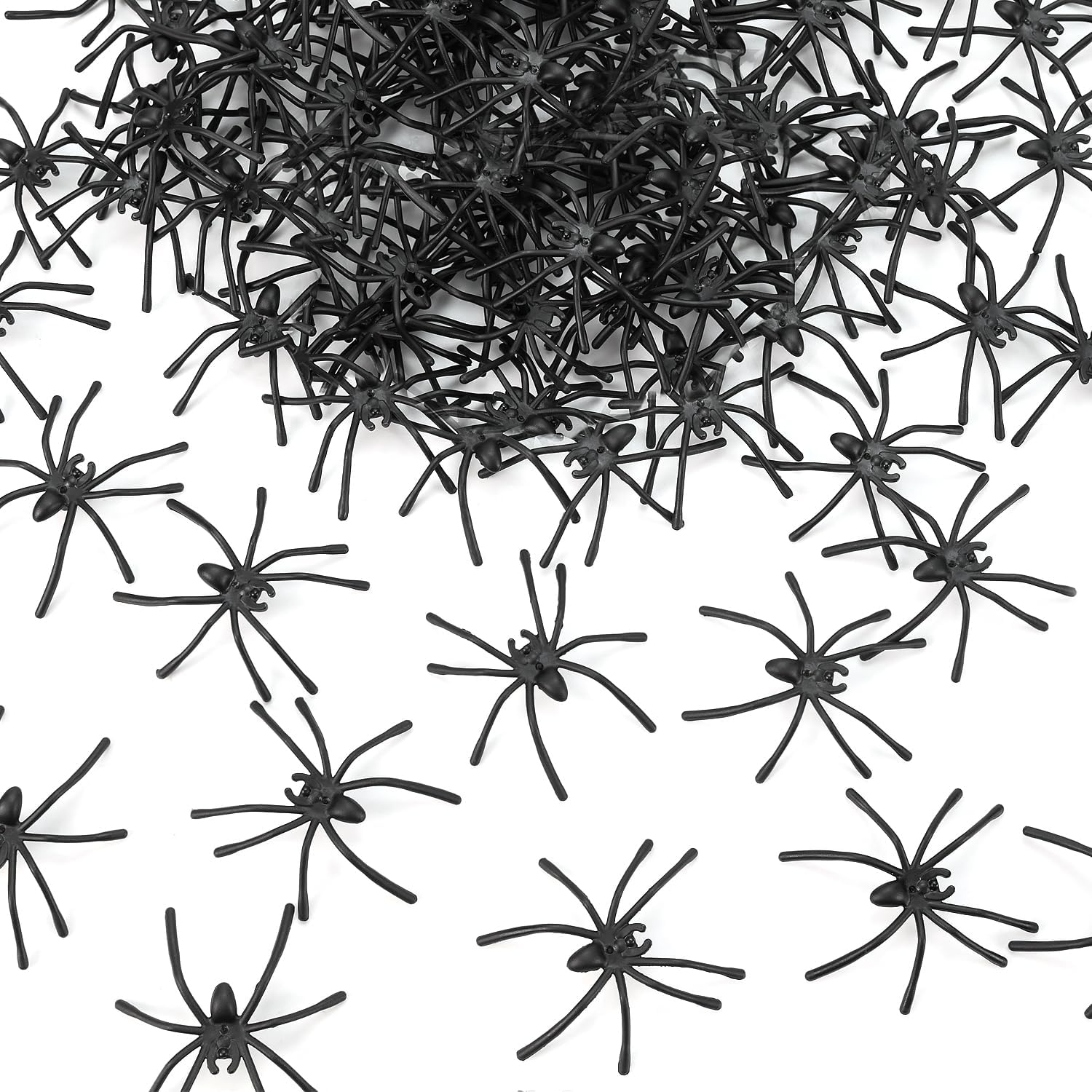 Amazon.com: Lanfixilly 150 Pieces Realistic Plastic Spiders Small ...