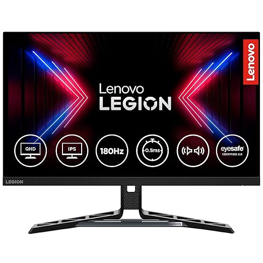 Lenovo Legion R27q-30 | 27 Inch (68.58cm) 180Hz 2K QHD Gaming Monitor ...
