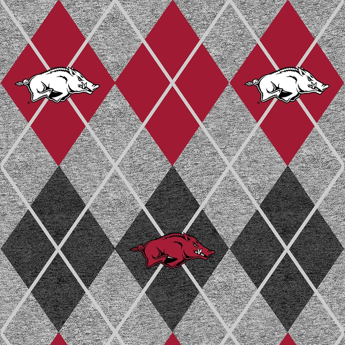 Amazon.com: SYKEL ENTERPRISES Arkansas Razorbacks Fleece Blanket Fabric ...