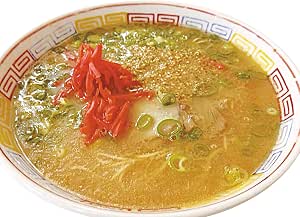 Amazon.co.jp: Hakata Yatai Ramen, Pure Raw Cooking, 6 Serves & 1 Bag of ...