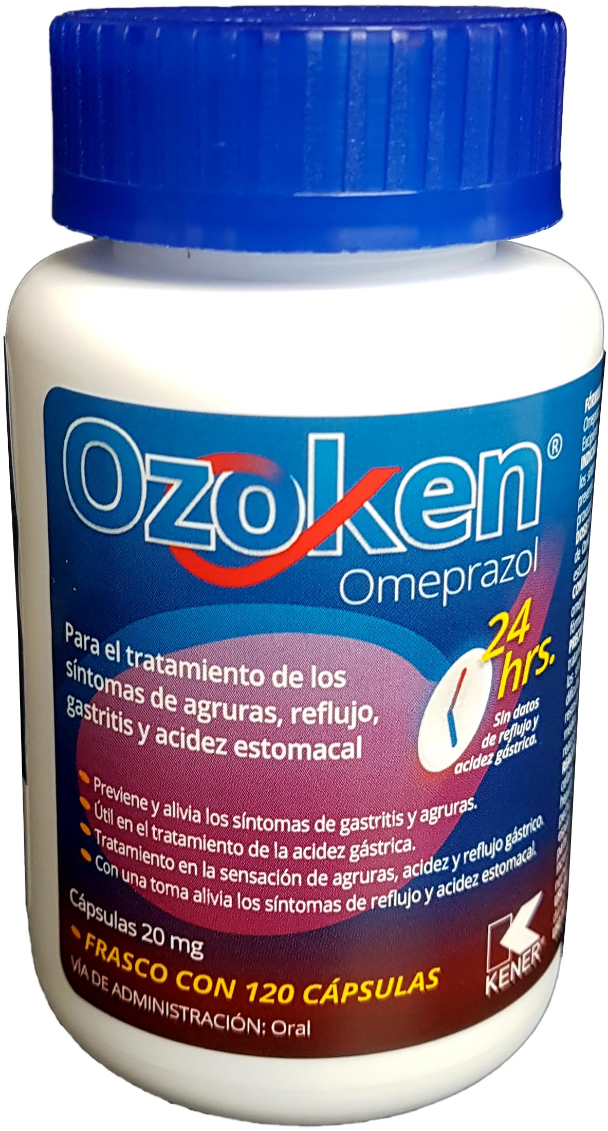 Omeprazol 20 mg 120 cápsulas : Amazon.com.mx: Salud y Cuidado Personal