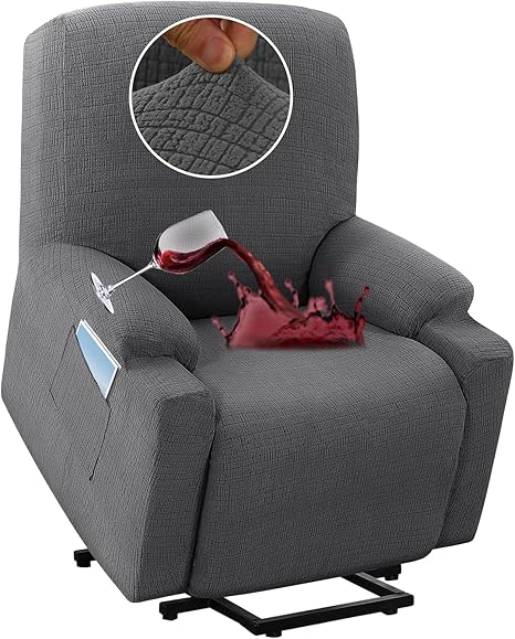 Amazon.com: H.VERSAILTEX 100% Waterproof Stretch Recliner Cover 1 Piece ...