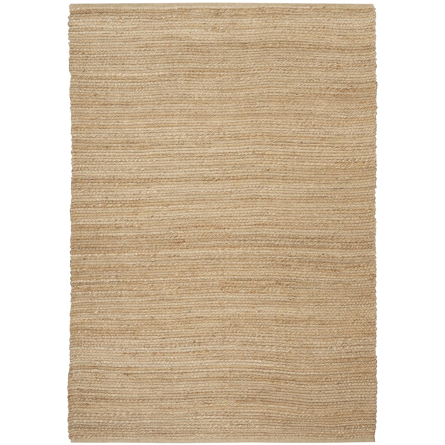 Amazon.com: Nourison Natural Jute Solid Bleached 5' x 7' Area -Rug ...