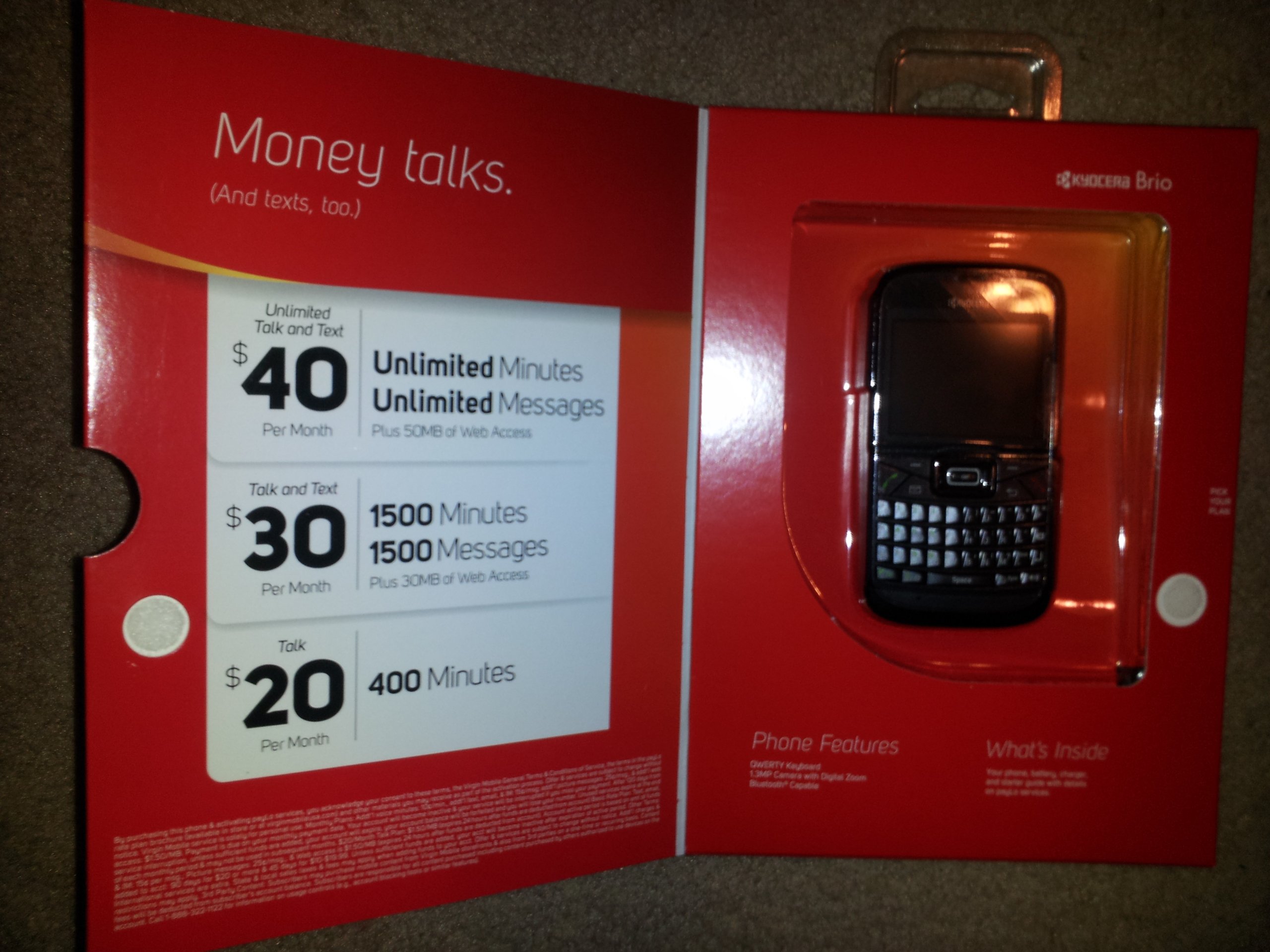 Kyocera Virgin Mobile Phone
