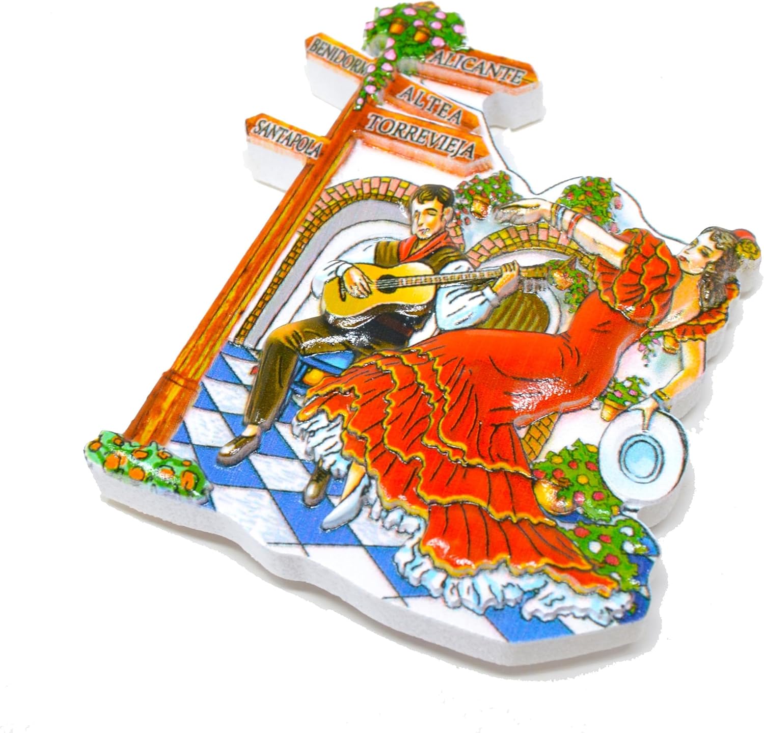 Torrevieja Alicante Altea Benidorm Santa Pola Fridge Magnet Spanish ...