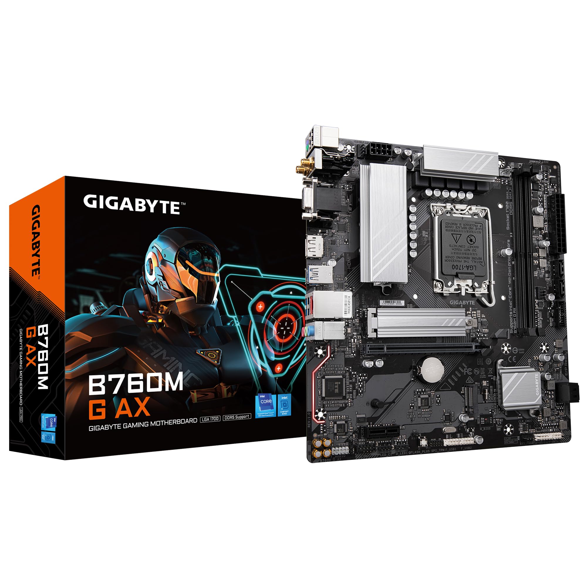 Amazon.in: Buy GIGABYTE Micro ATX B760M G Ax DDR5 Wi-Fi6 Motherboard, 2 RAM Slots, Gen4 ...