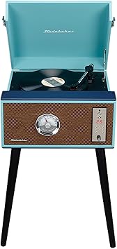 Amazon.com: Studebaker Floor Stand Turntable, Bluetooth Receiver, CD ...