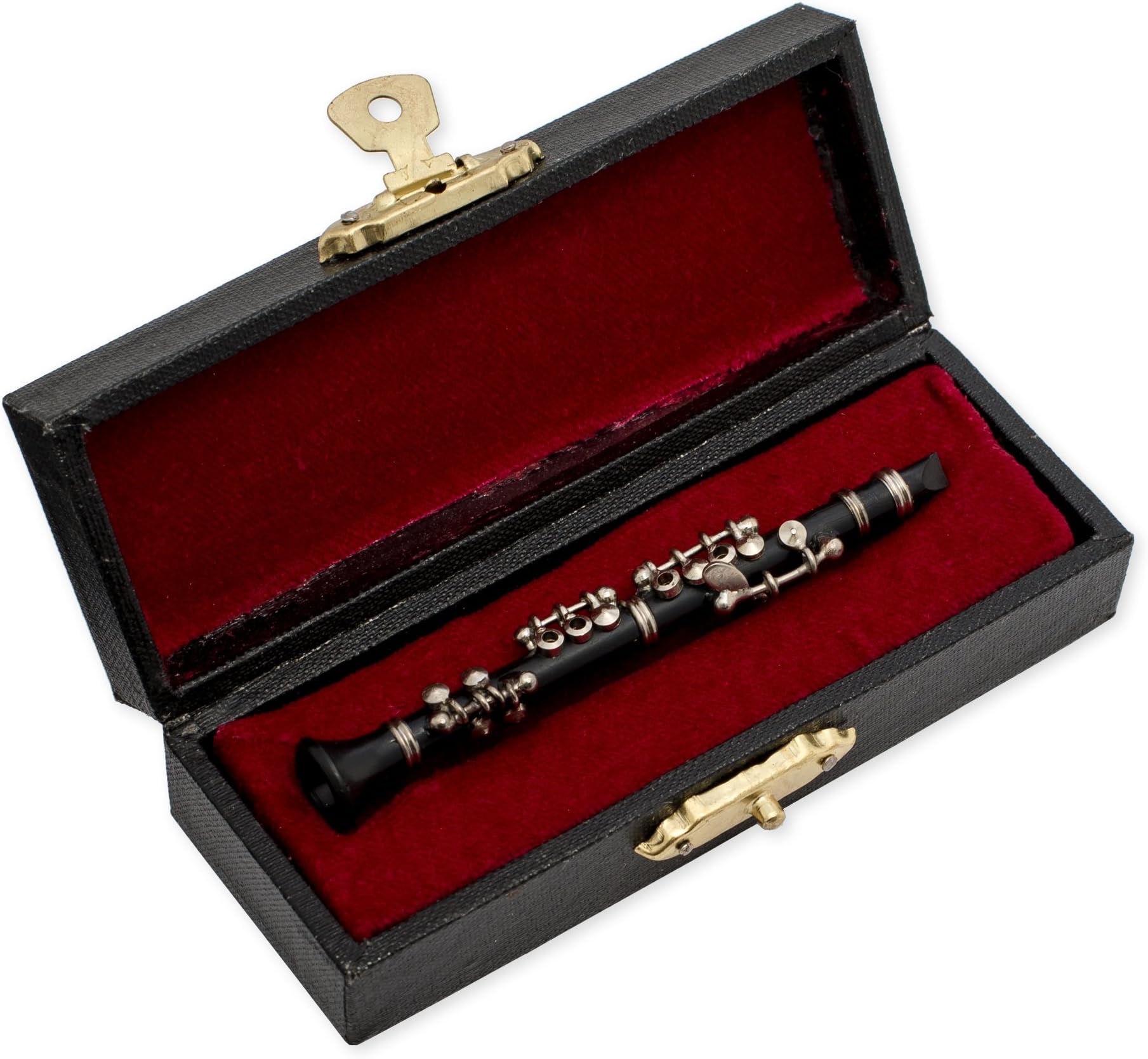 Amazon.com: Dselvgvu Miniature Clarinet with Stand and Case Mini ...