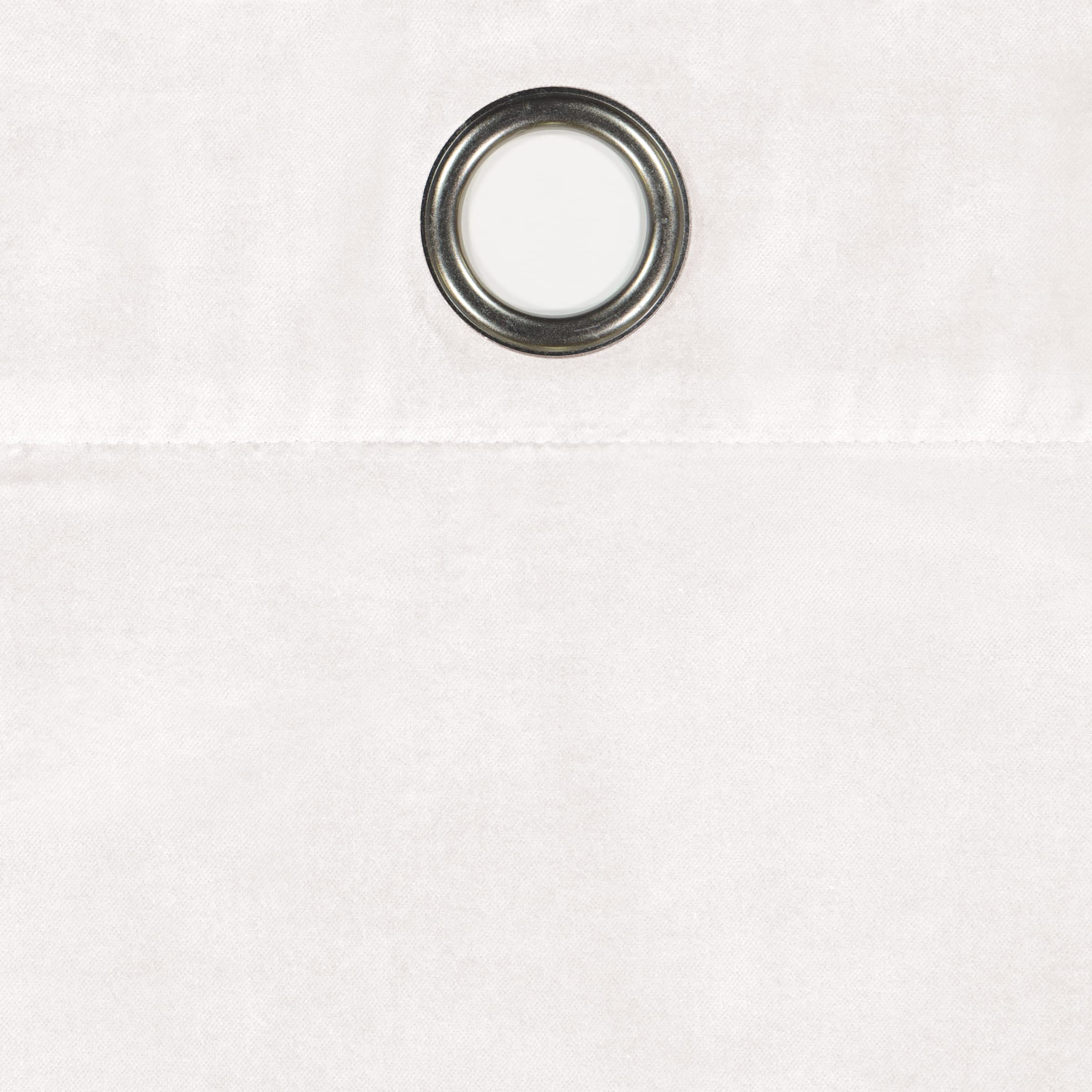 Eclipse Luxury Cotton Velvet 100% Blackout Grommet 96" x 50" Curtain ...