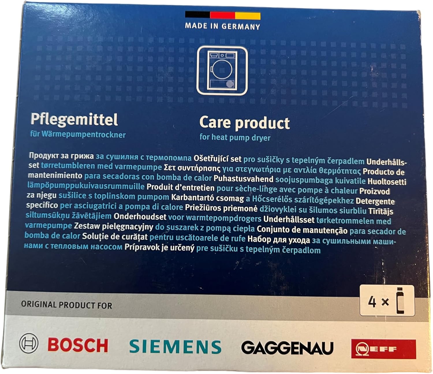 SKB Reiniger für Wäschetrockner mit Wärmepumpe - Pfleseset ...