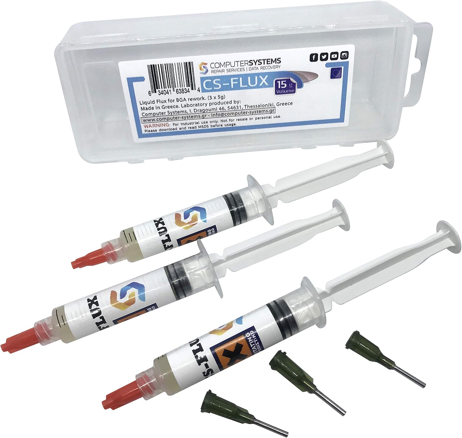 CS-FLUX reballing Low viscosity Halogen-free liquid flux for BGA ...