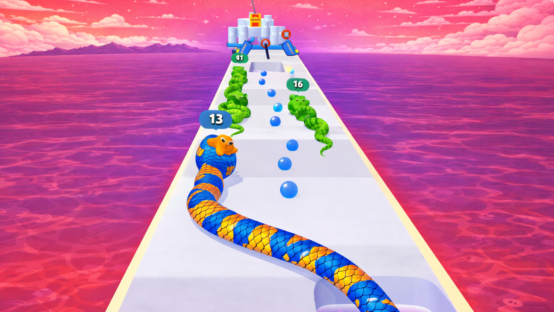 Snake Worms Eater Race Game 3D: Hungry Snake Clash Battle Simulator ...