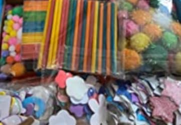 Yetech Arts and Crafts Supplies for Kids-1500+pcs Craft kits for kids ...