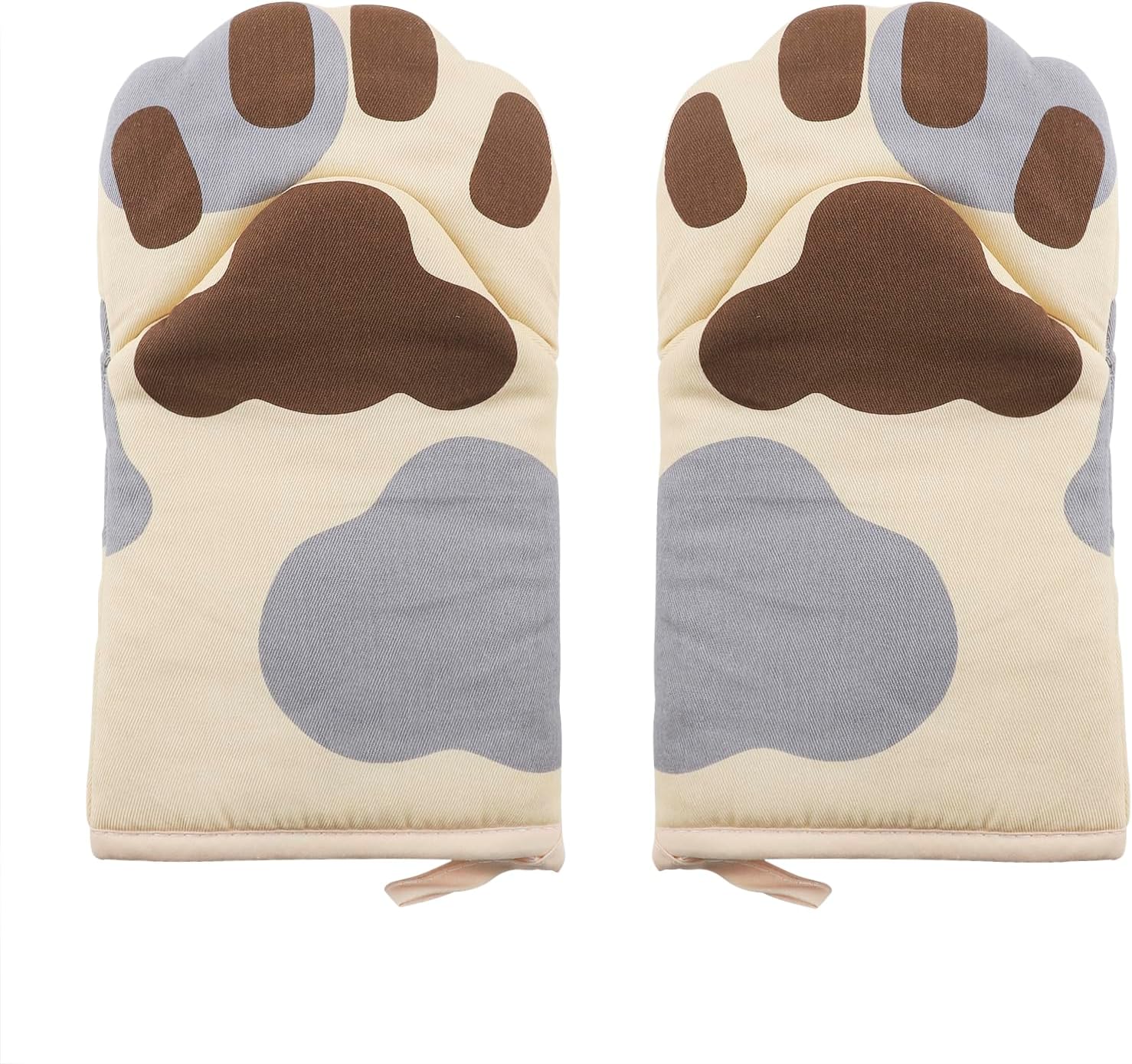 Amazon.com: Oven Mitts,Cat Design Heat Resistant Cooking Glove Quilted ...