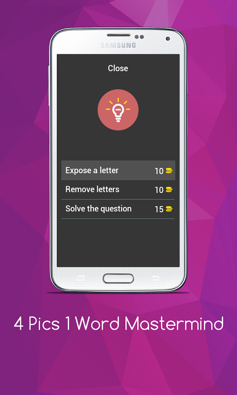 4 Pics 1 Word Mastermind - Application sur Amazon Appstore