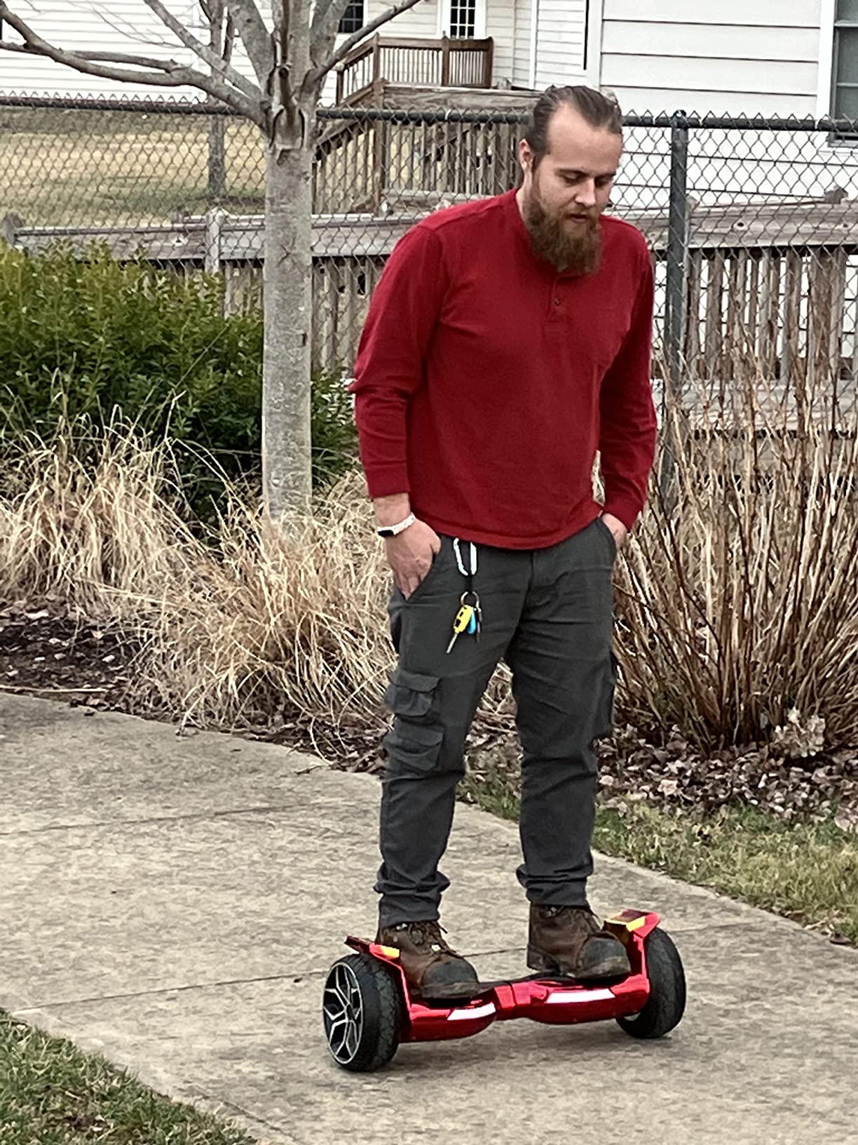 Amazon.com: Emaxusa Hoverboard, with Bluetooth Speaker and LED Lights ...