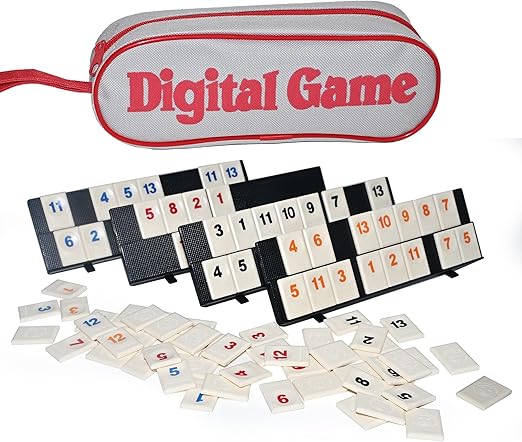 Amazon.com: FSAEHOS Mini Rummy Cube Set- Portable Rummy Cube Board Game ...
