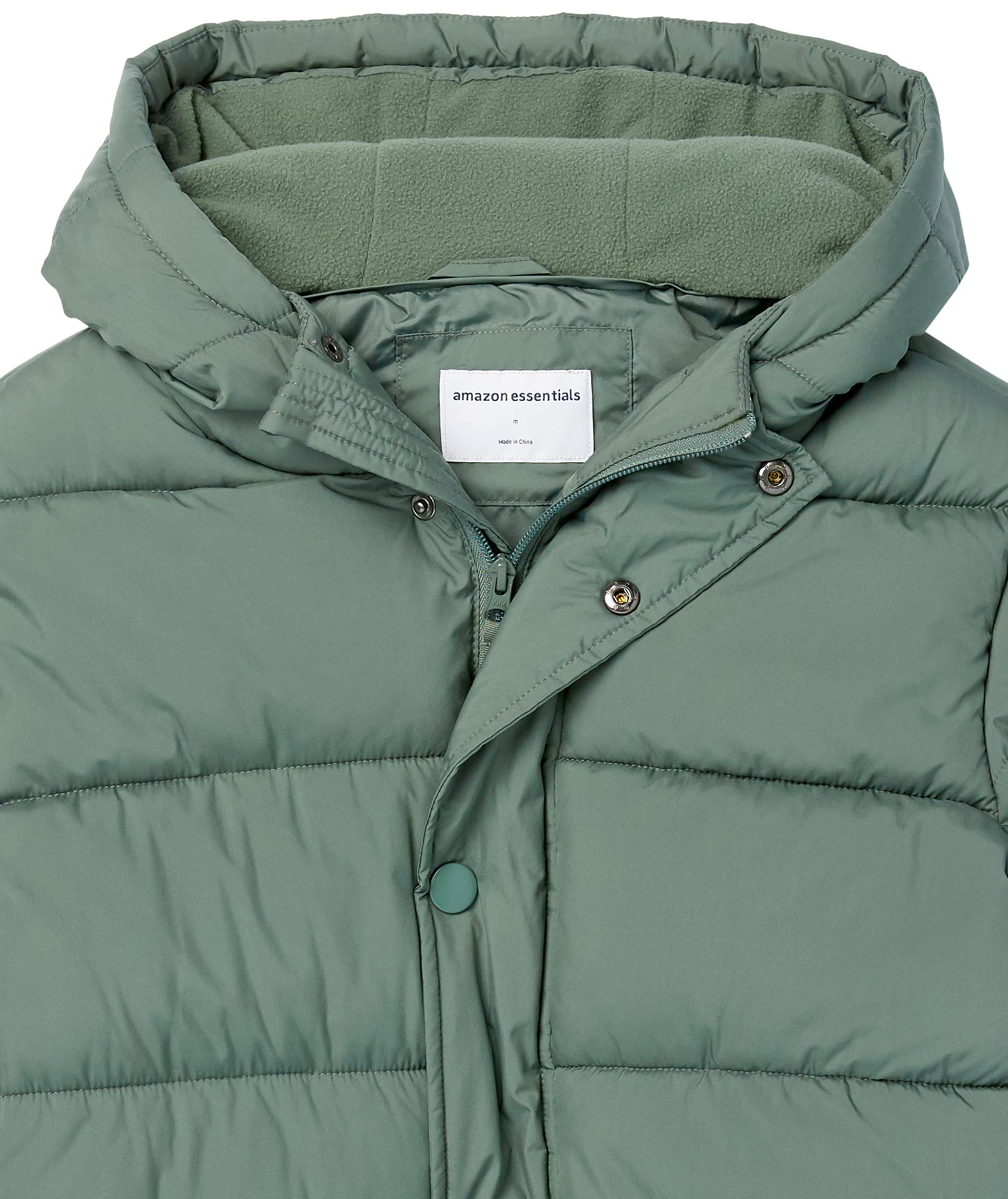 Amazon Essentials Men's Heavyweight Hooded Puffer Coat size XS