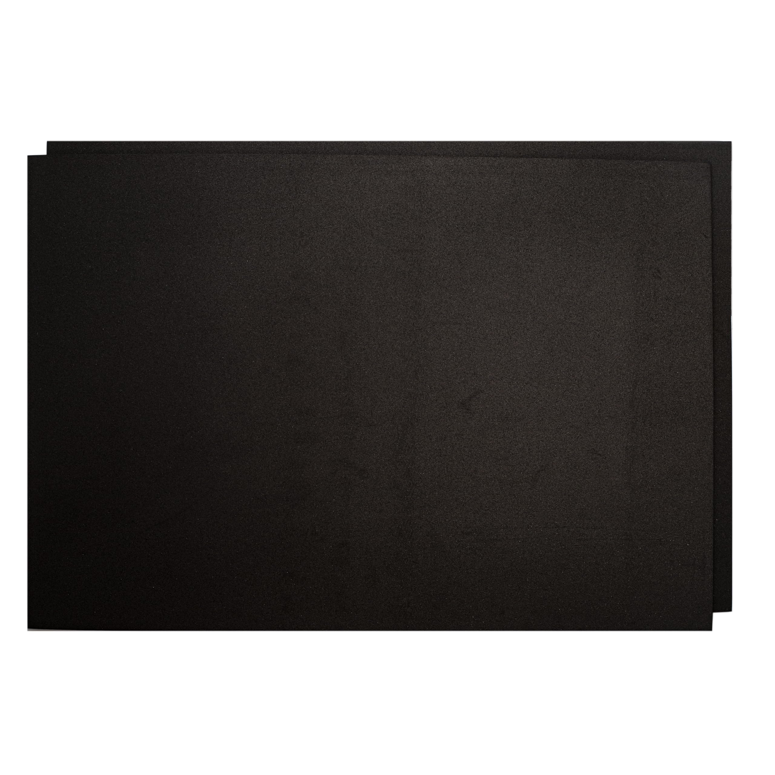 Amazon.com: Large EVA Foam Sheets for Crafts, Black, 17.5" x 12", 2mm ...
