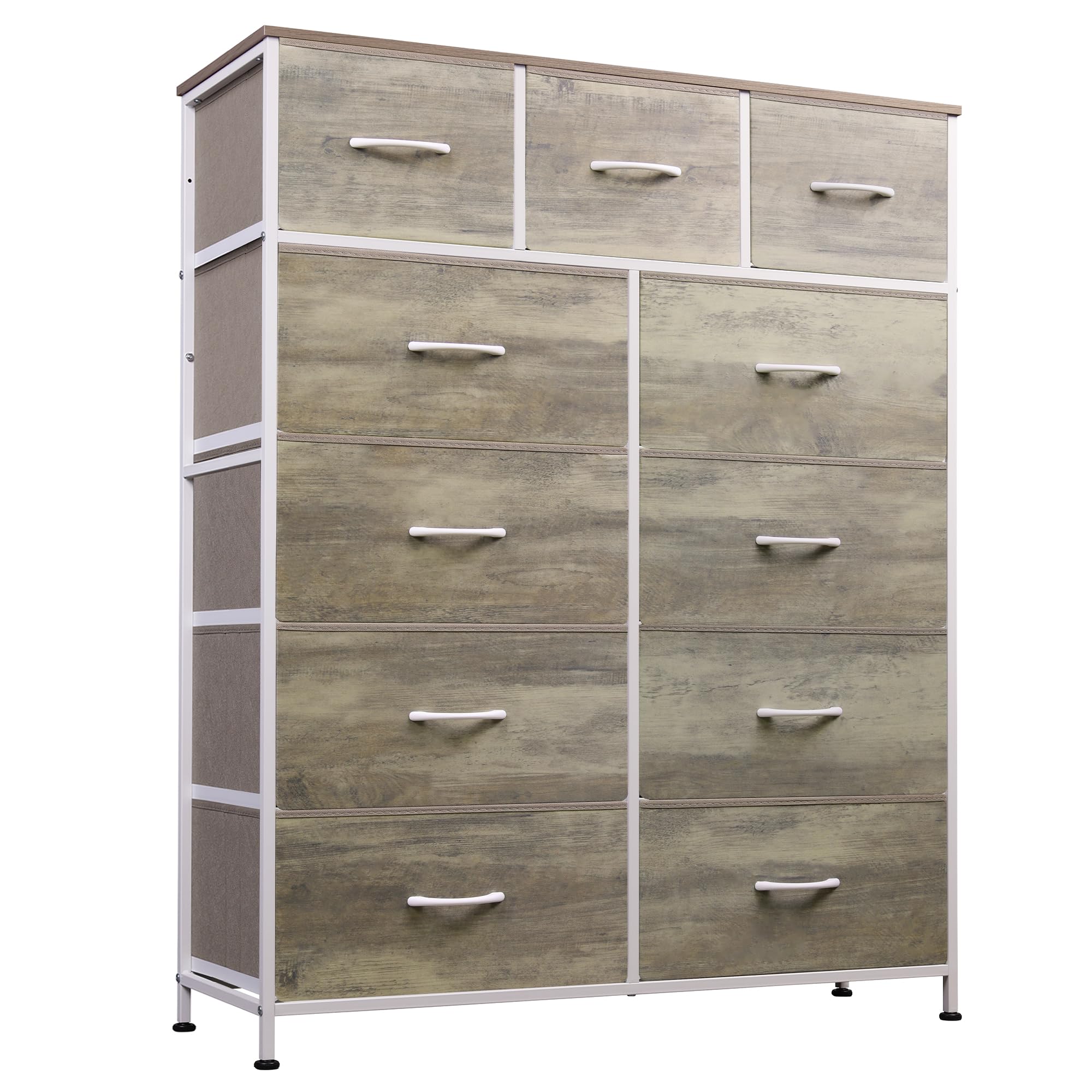 Amazon.com: WLIVE Tall Dresser for Bedroom, Fabric Dresser Storage ...