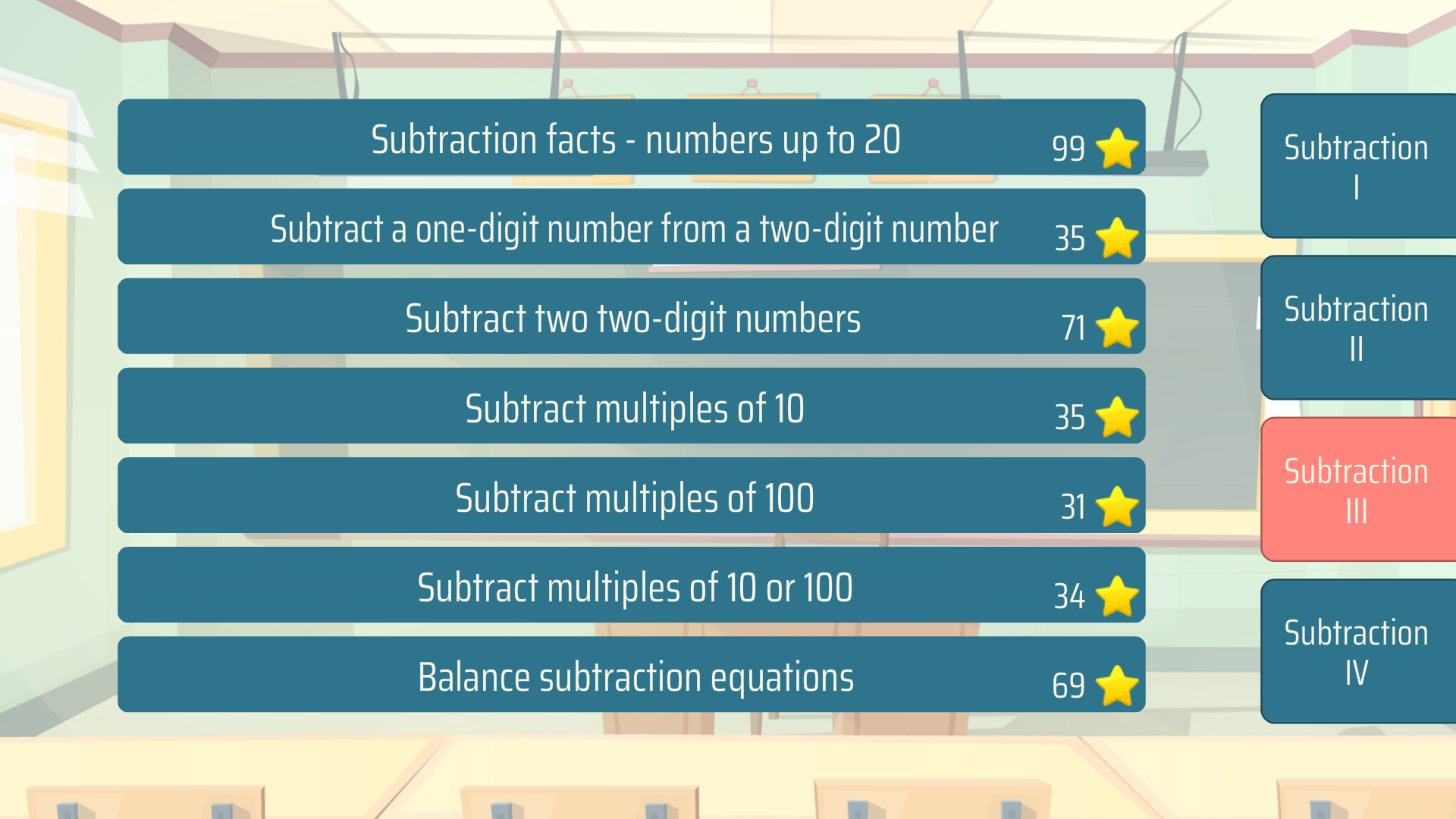 Subtraction Math Trainer - App on Amazon Appstore