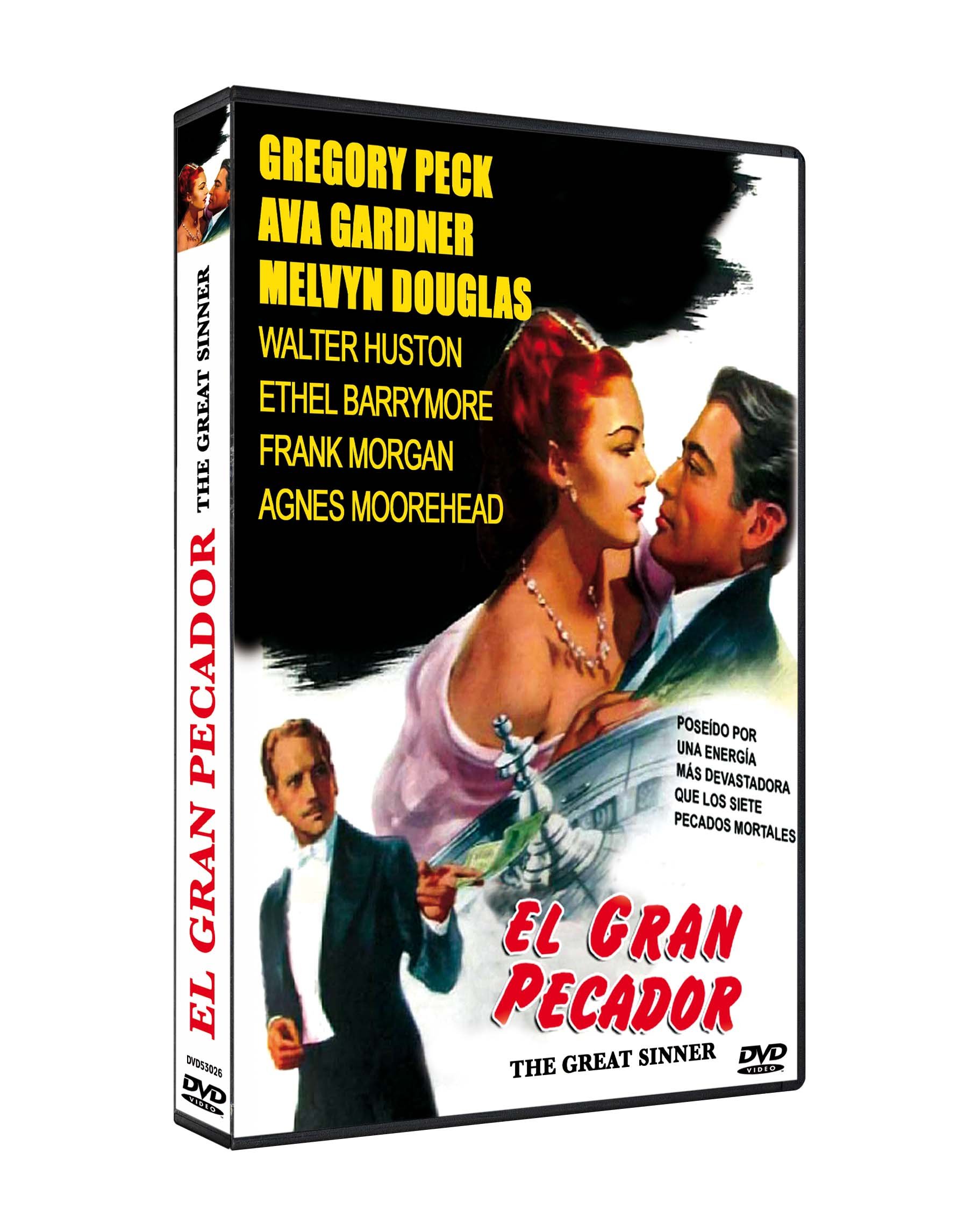 El Gran Pecador [DVD]: Amazon.es: Gregory Peck, Ava Gardner, Melvyn ...
