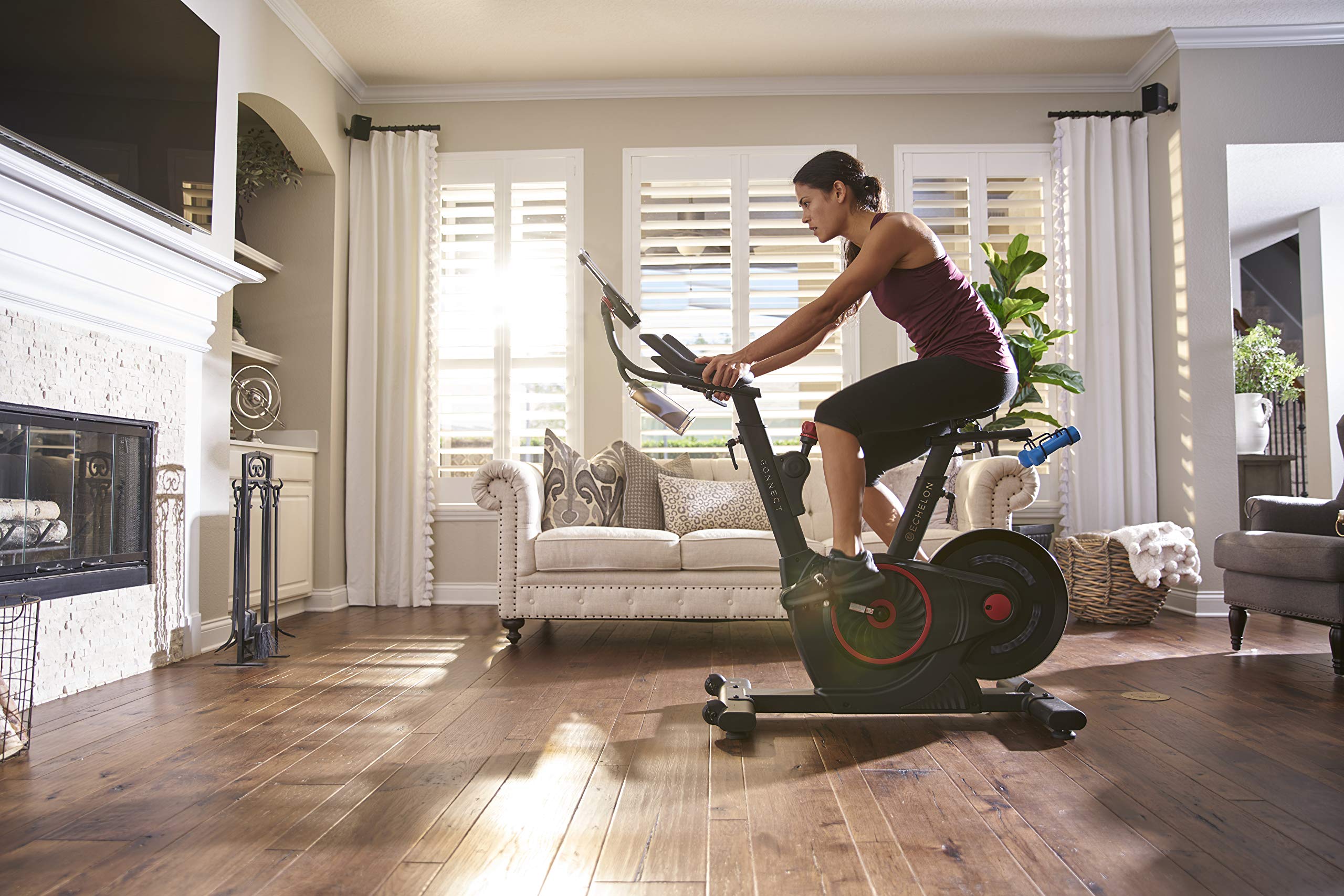 Echelon EX5 Smart Connect Fitness Bike, Black