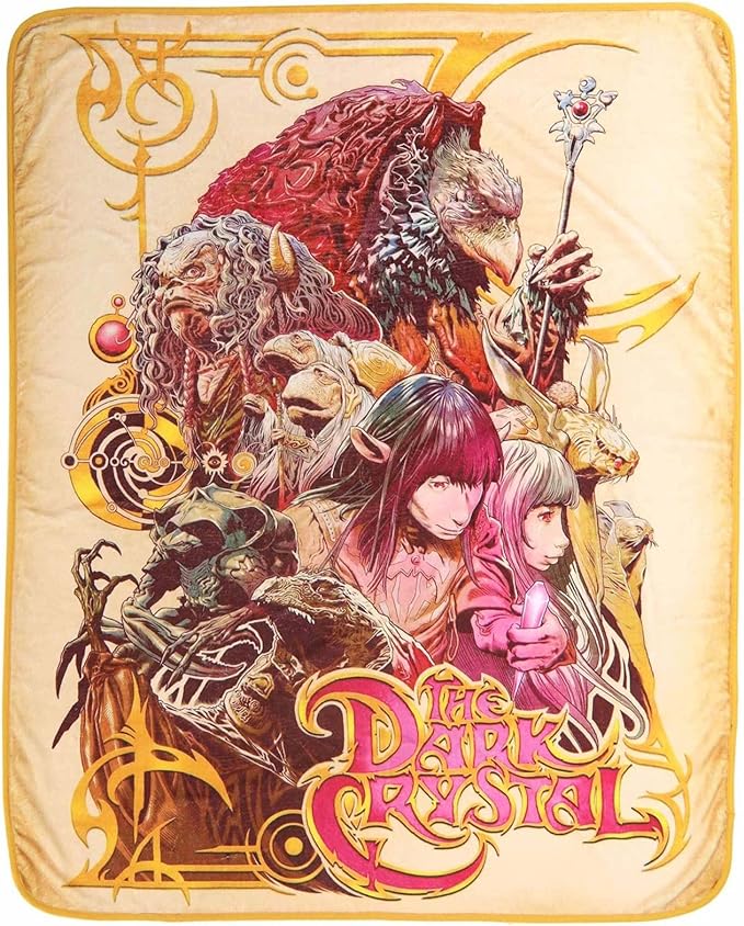 Amazon.com: FUN Costumes The Dark Crystal 60x48 Throw Blanket Standard ...