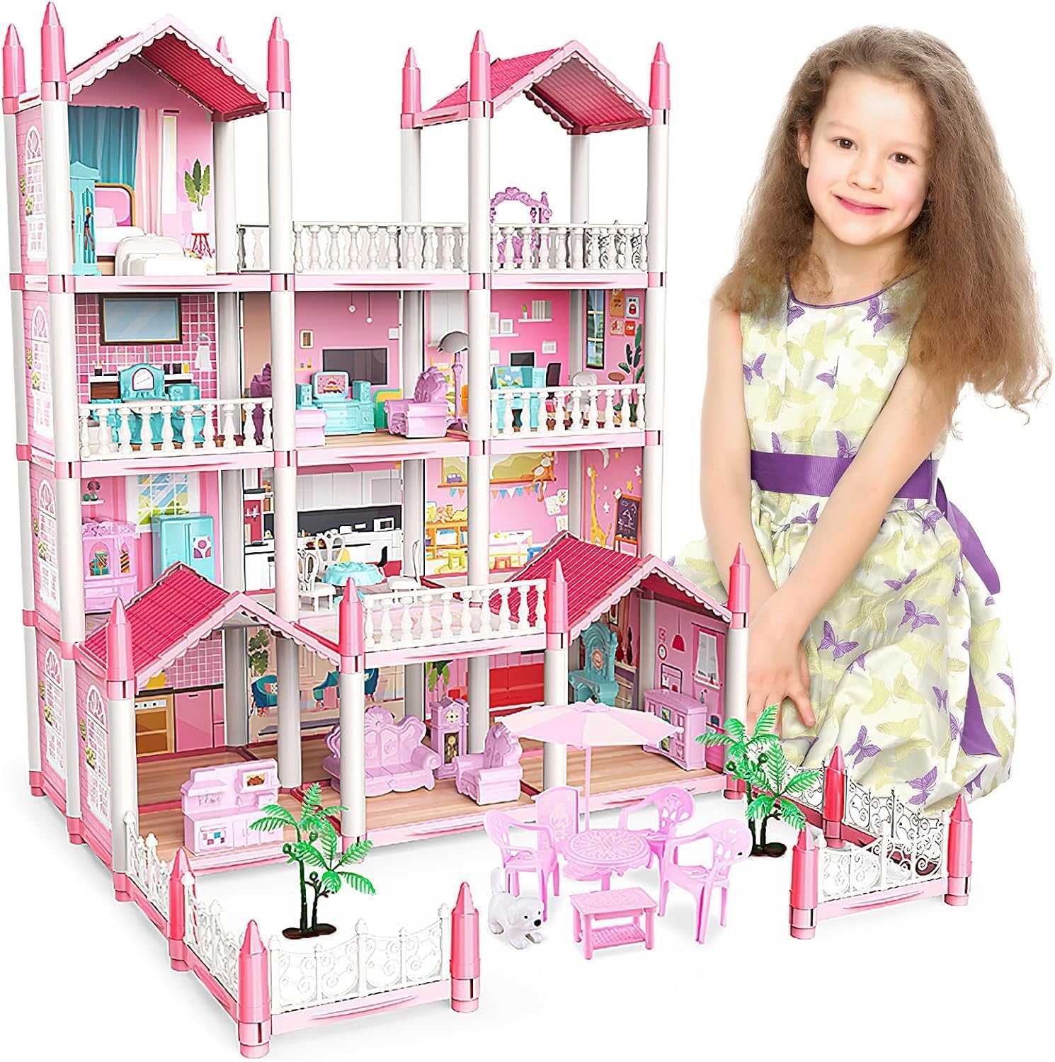 The Greenleaf Fairfield Dollhouse Kit : Amazon.com.au: Toys & Games