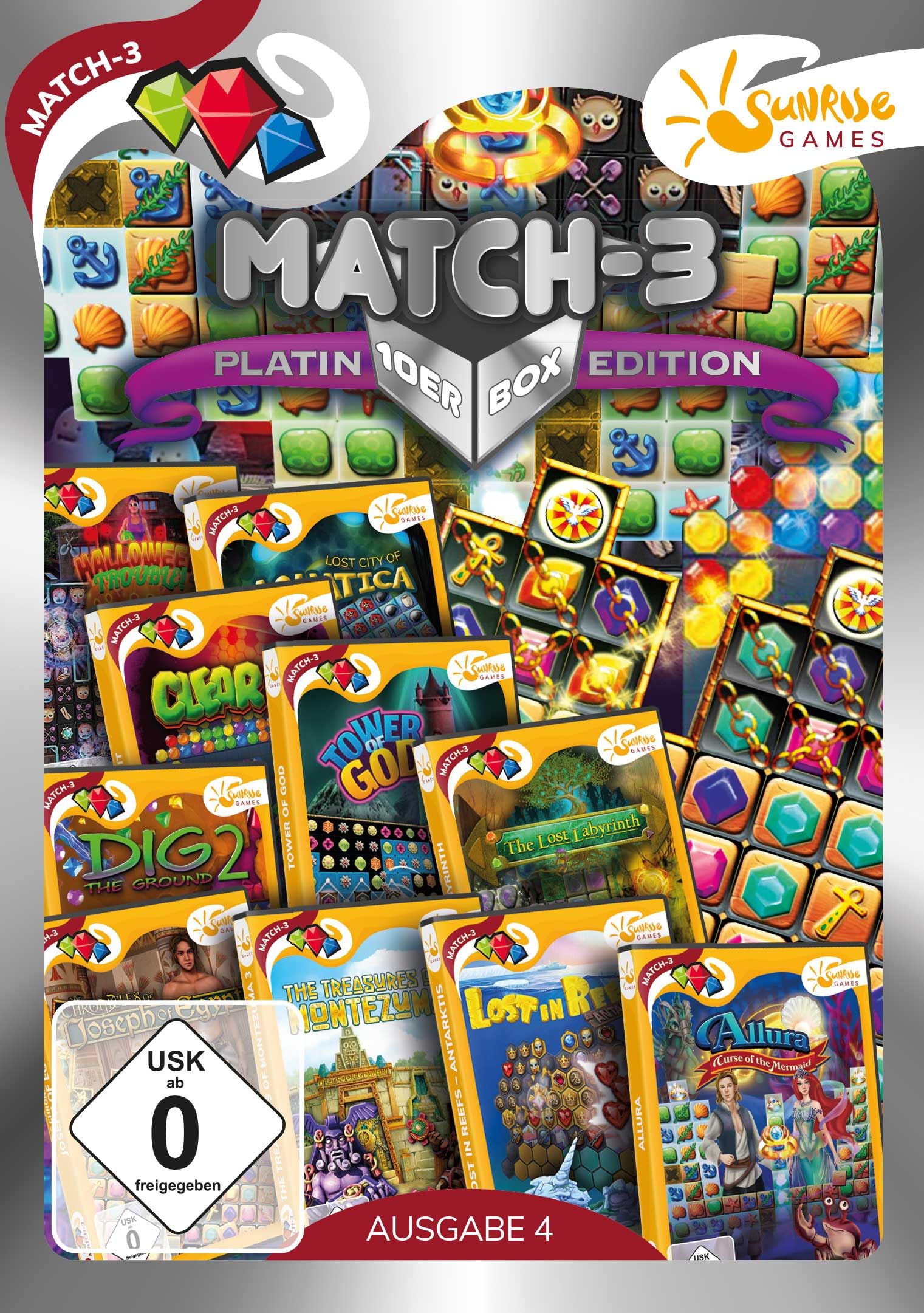 Match 3 Platin Box 4 : Amazon.de: Games