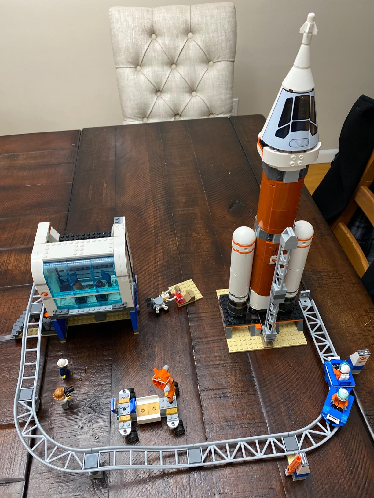 LEGO City Space Deep Space Rocket and Launch Control 60228 Model Rocket ...