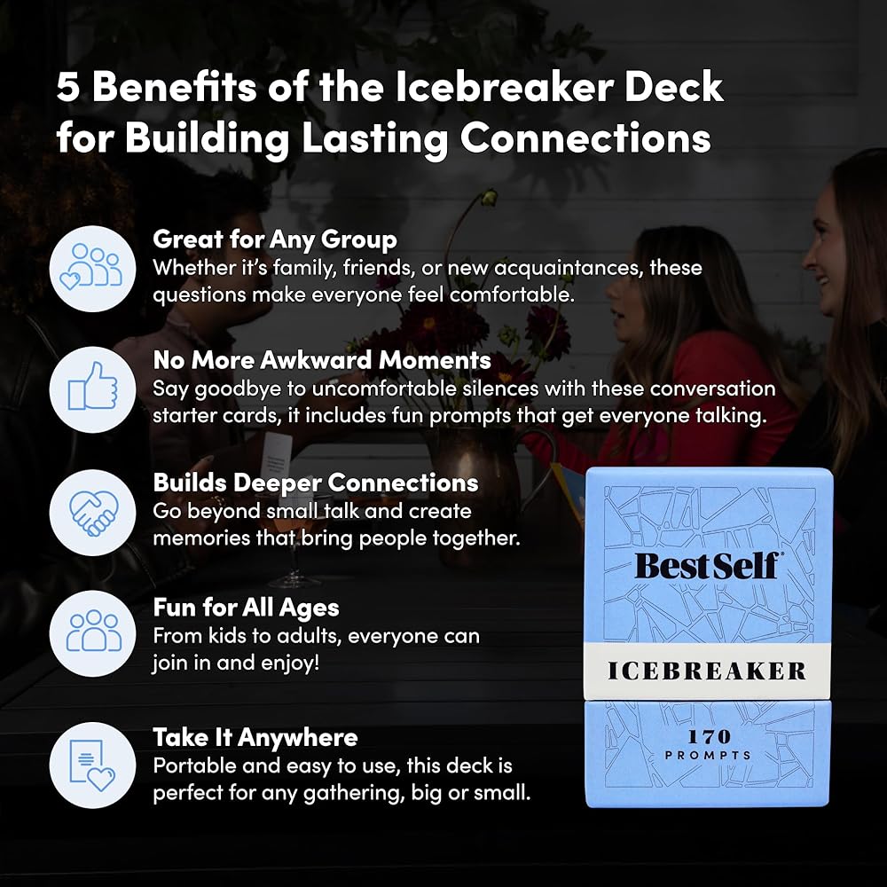 Conversation Starter Icebreaker Deck by BestSelf — Nepal | Ubuy