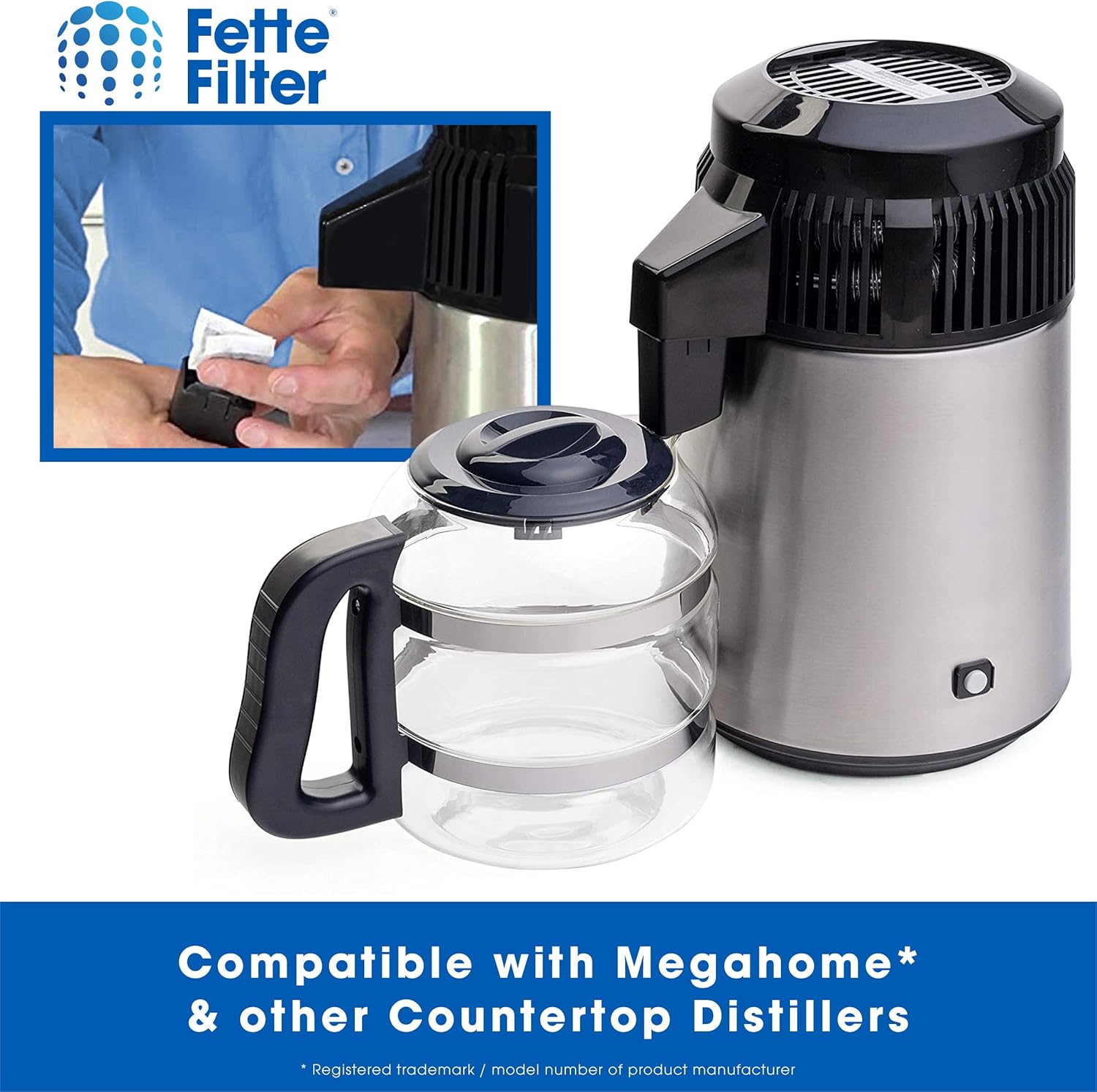 Fette Filter – Countertop Distillers Water Filters Compatible with ...
