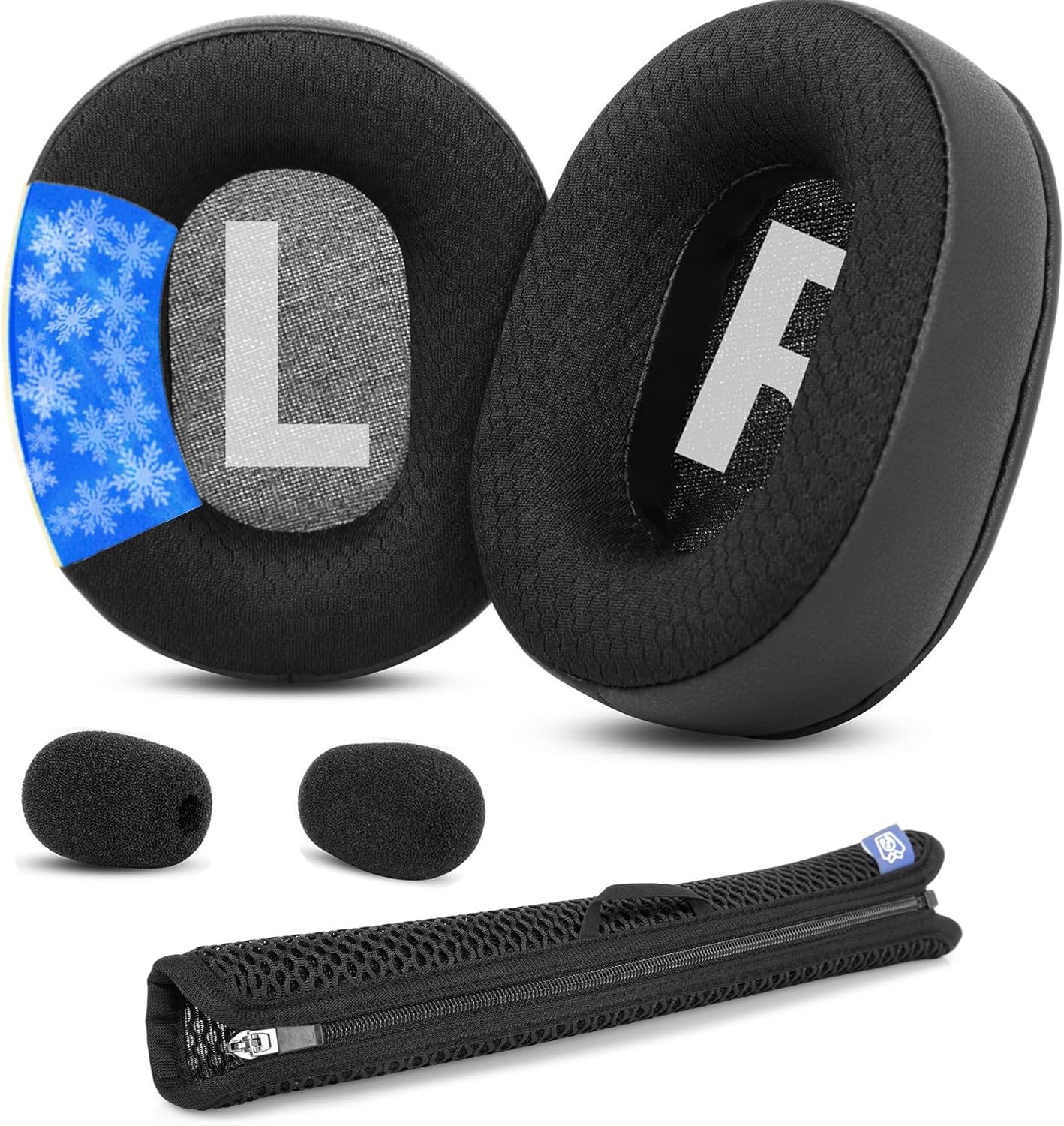 Cooling Gel Ear Pads Replacement Ear Pads Compatible with Logitech G ...
