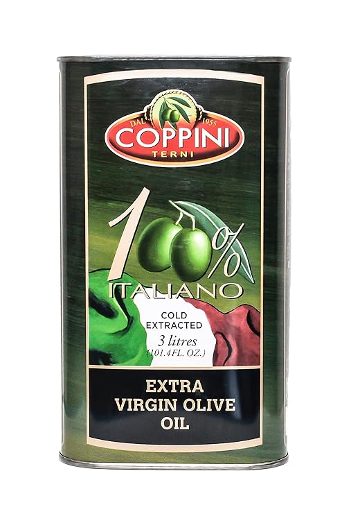 Amazon.com : Extra Virgin Italian Olive Oil COPPINI - 3 Liters can ...