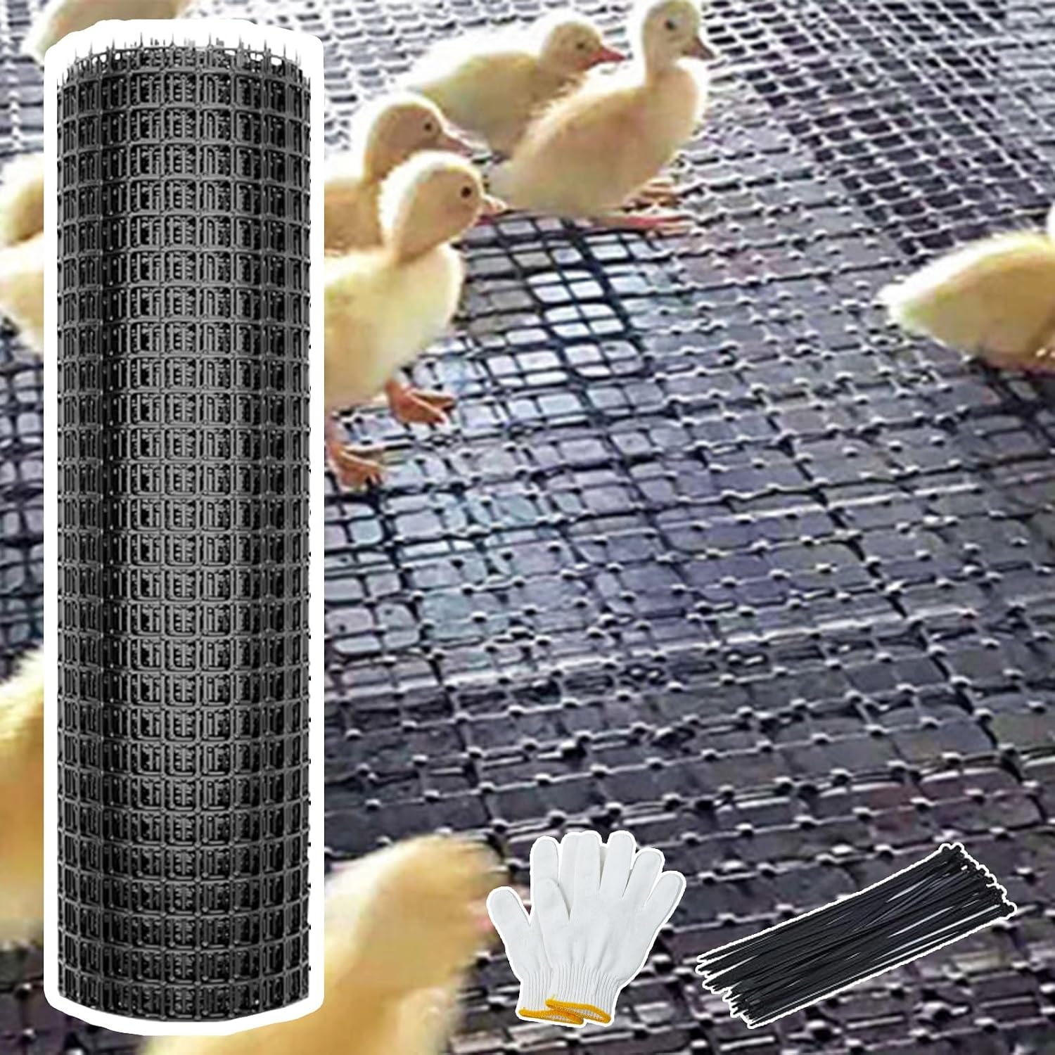 Amazon.com : 2.6x72ft / 80x2200cm Plastic Fence Garden Fence Animal ...