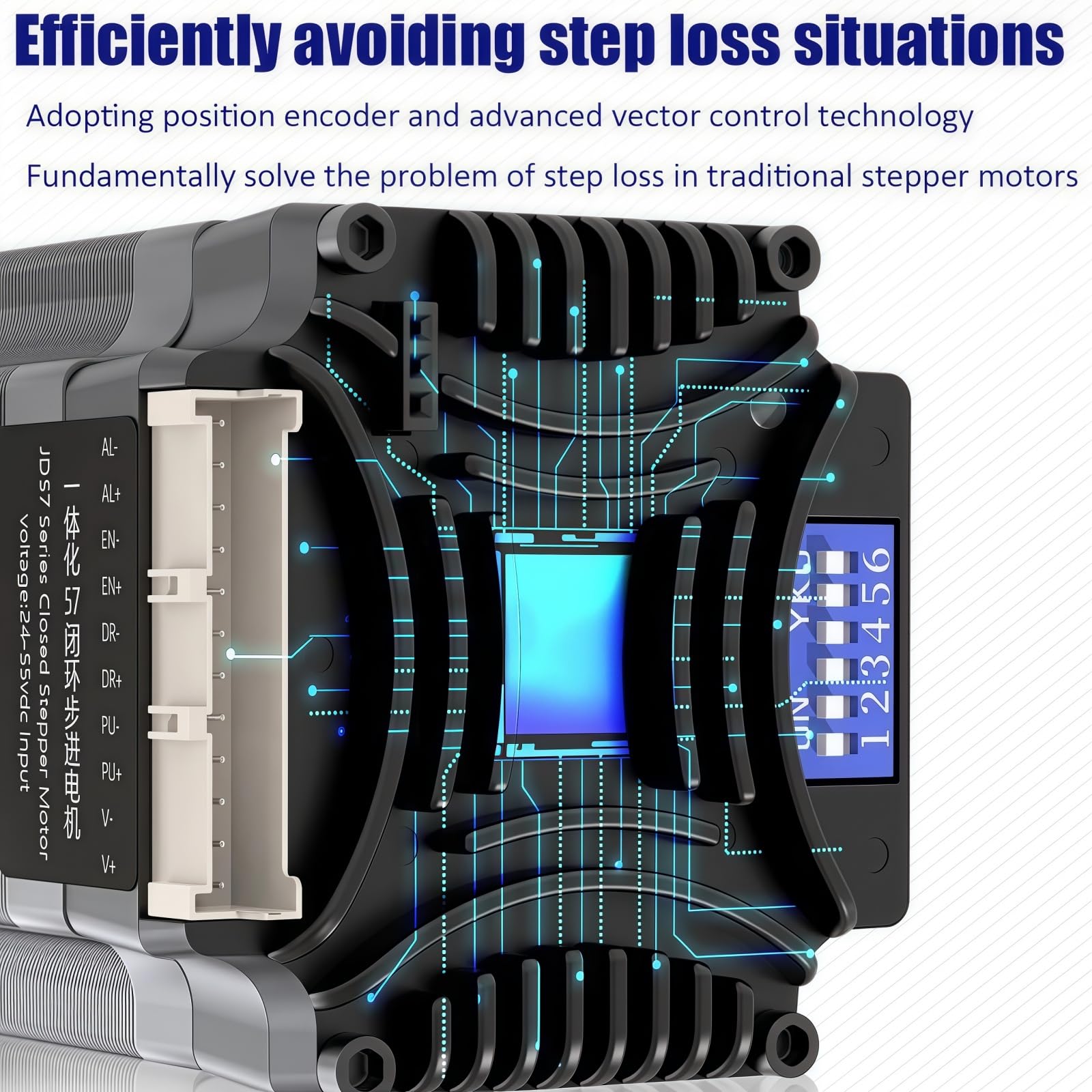 Snapklik.com : Nema 23 Stepper Motor Integrated Servo Step Motors