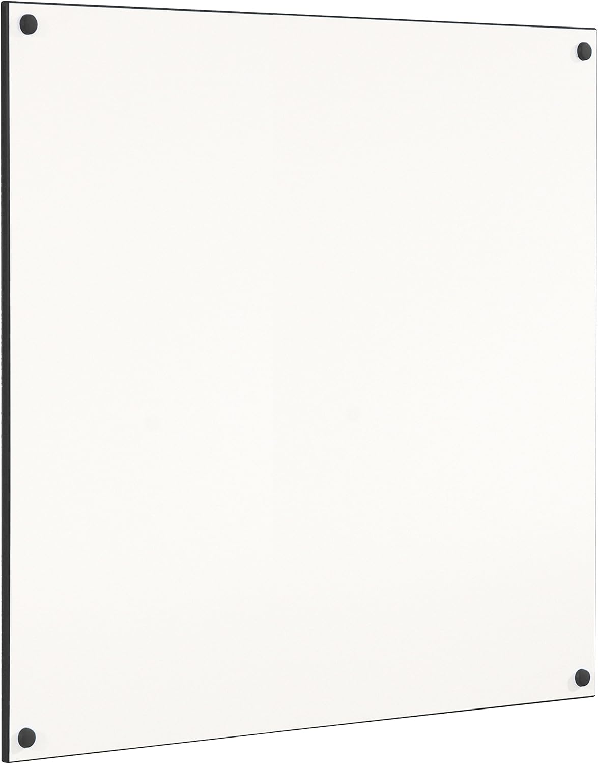 Metroplan Write-on Coloured Edge whiteboard - 1200mm x 2400mm - Black ...