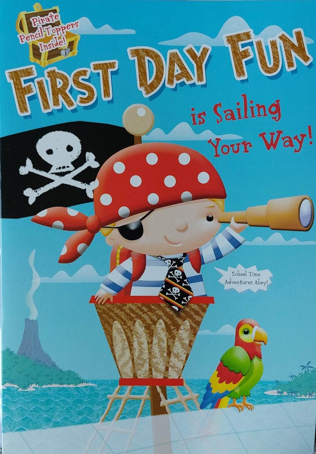 Hallmark Pirate First Day of School Card - First Day Fun is Sailing ...
