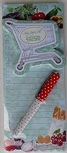 Amazon.com : Lady Jayne Magnetic Note Pad with Sticky Notes - Shopping ...