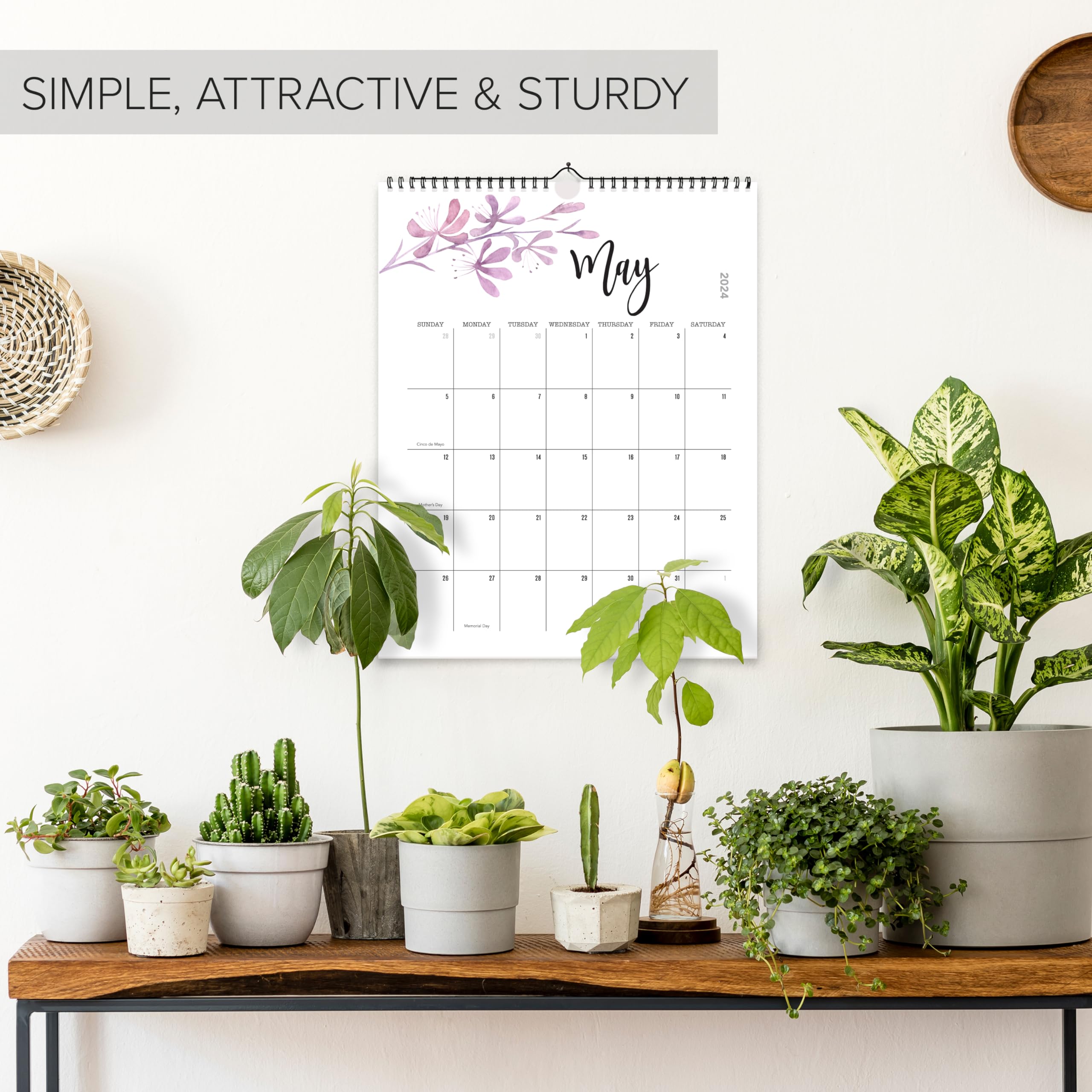 Snapklik.com : Aesthetic 2024-2025 Wall Calendar - Runs From January ...