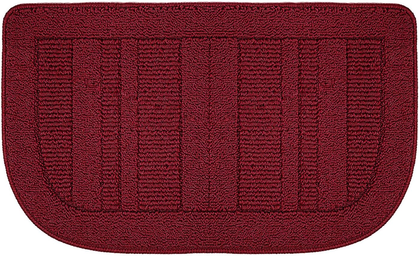 Amazon.com: Farmlyn Creek Slip-Resistant Kitchen Floor Mat, Half Round ...