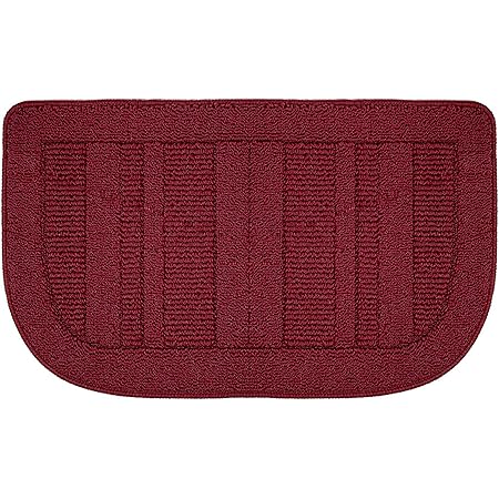 Amazon.com: Farmlyn Creek Slip-Resistant Kitchen Floor Mat, Half Round ...